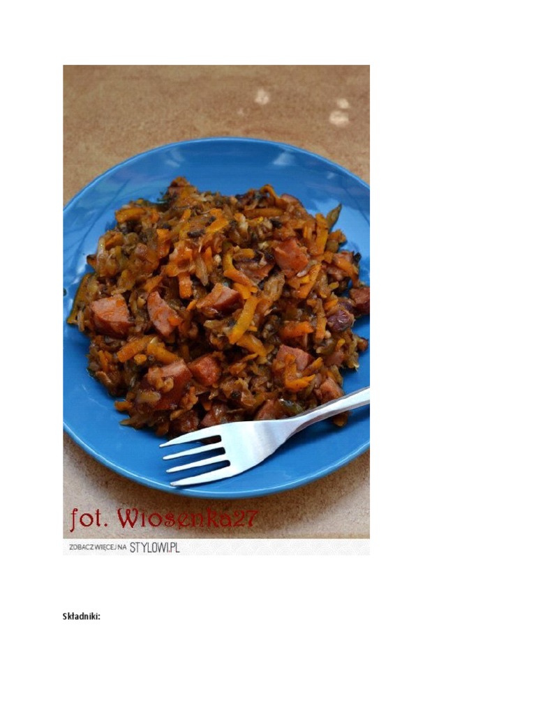 Bigos Cebulowy | PDF