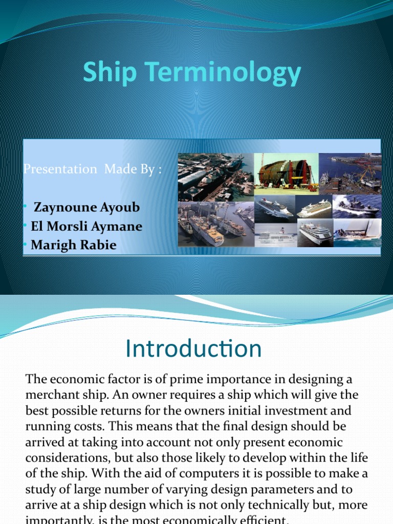 Essential Ship Terminology Explained | PDF | Nature | Ships