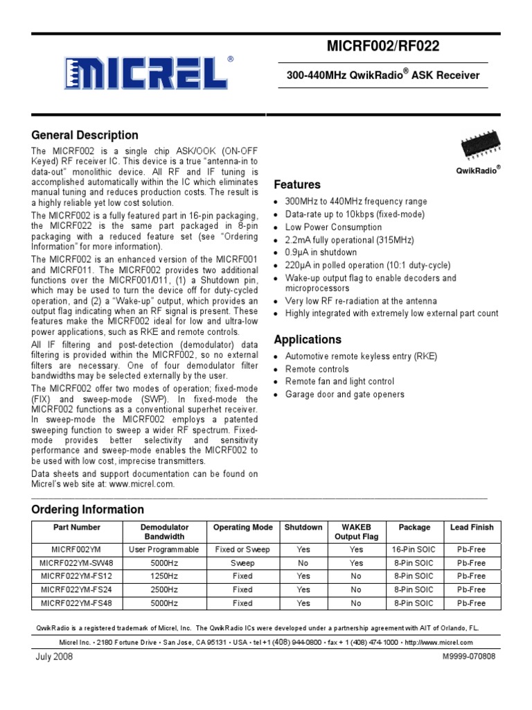 Micrf002 022 | PDF | Electronic Filter | Capacitor