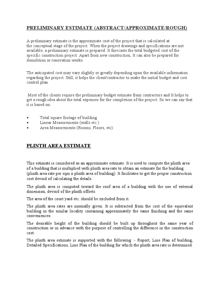 10.aswajith Estimation 27.03.2021 | PDF | Building | Business