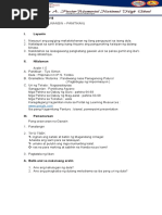 Munting Pagsinta | PDF