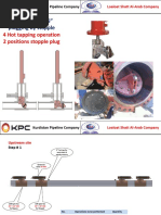 Method Statement For Hot Tapping | PDF | Tap (Valve) | Valve