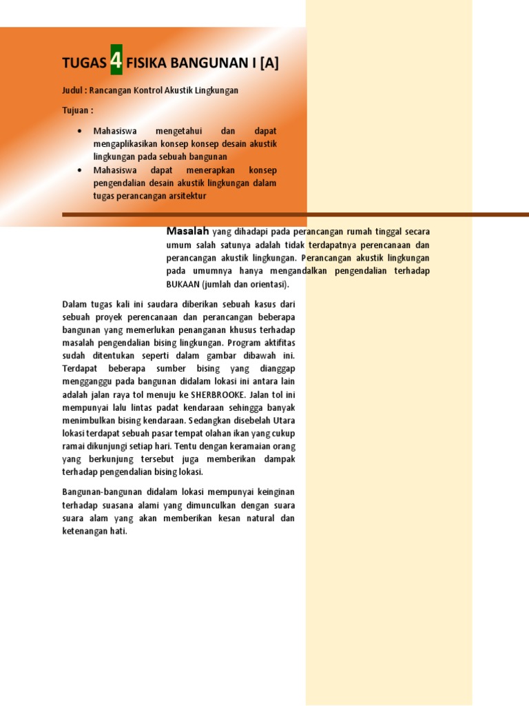 Tugas 4 Fisika Bangunan I-1 | PDF