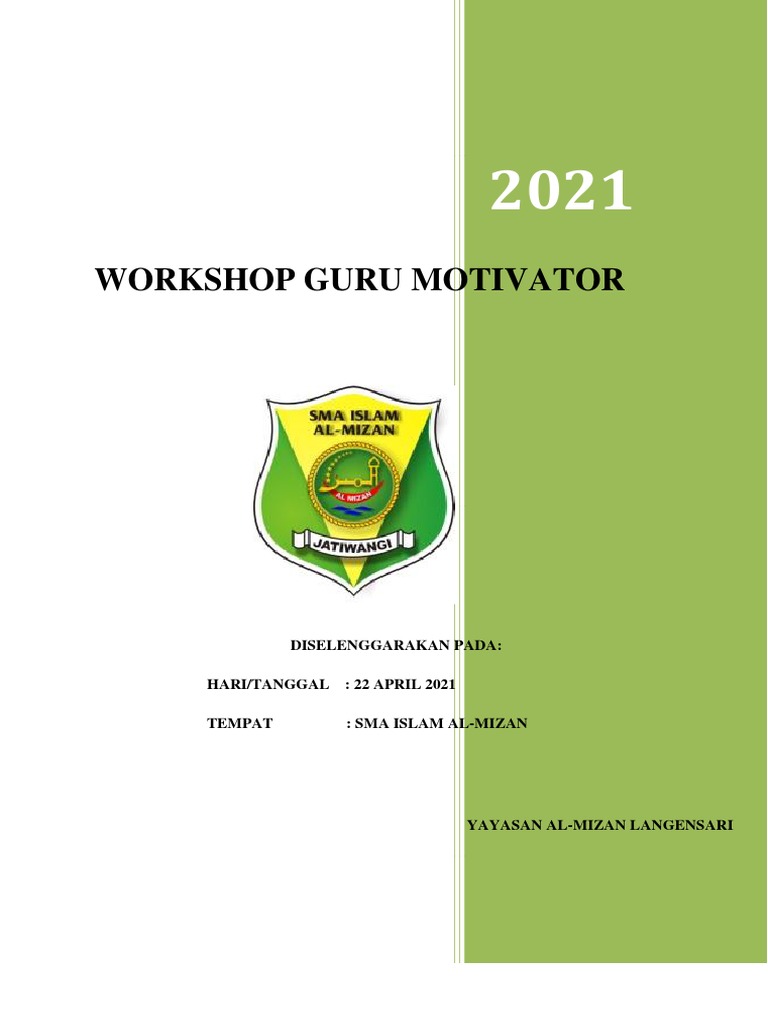 Workshop Meningkatkan Motivasi Siswa | PDF | Karier & Perkembangan