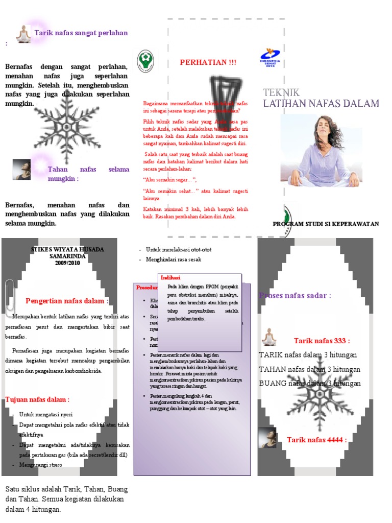Leaflet Nafas Dalam | PDF