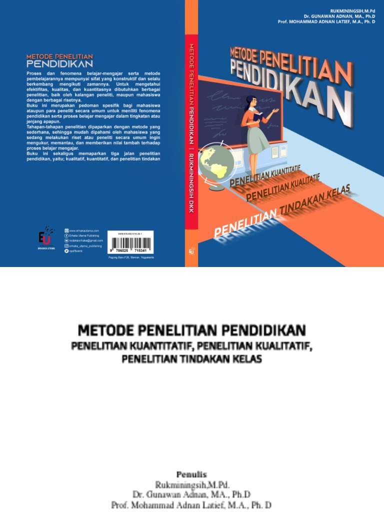 Buku Metode Penelitian Pendidikan 2020 Pdf