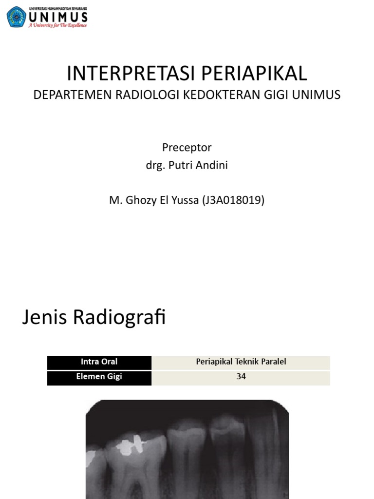 INTERPRETASI PERIAPIKAL Ghozy | PDF | Kajian Bahasa Asing | Sains ...