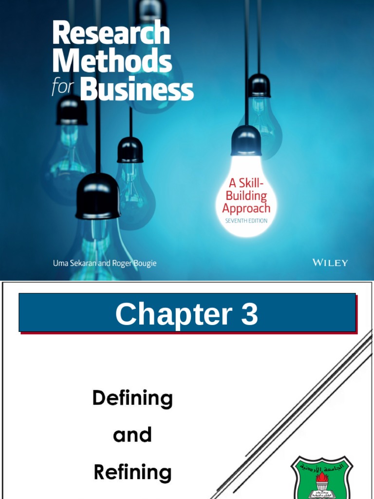 Resarch Methods Business CH3 | PDF | Question | Psychology