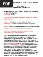 Eucharistic Prayer 2 | PDF | Eucharist | Catholic Liturgy