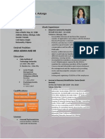 Chartered Accountant (CA) Articleship Resume Sample | PDF | Cognition ...