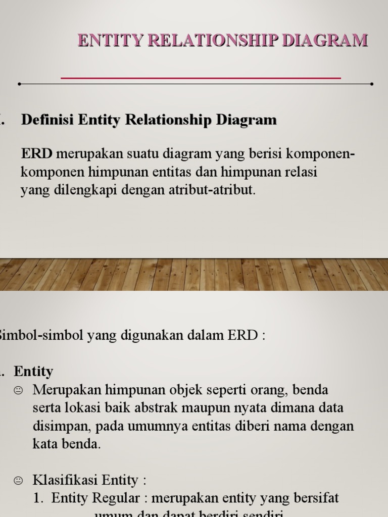 Panduan Lengkap Entity Relationship Diagram | PDF