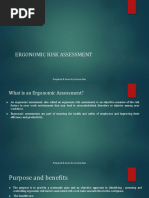 Initial Ergonomics Risk Assessment Checklist | PDF | Anatomical Terms ...