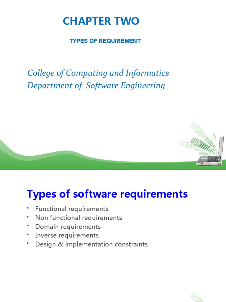 Chapter 2 Software Requirement Eng | PDF | System | Use Case