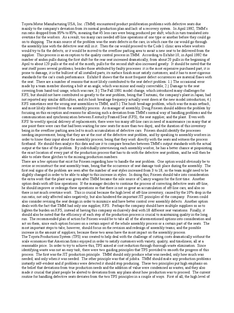 Toyota | PDF | Business