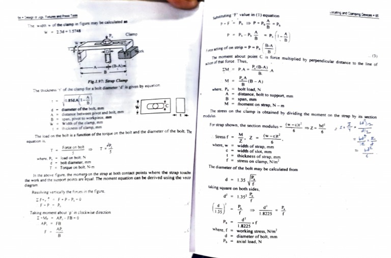 Strap Clamp | PDF | Mechanical Engineering | Mechanics