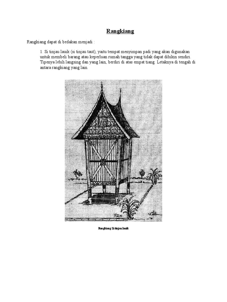 Rangkiang | PDF | Sejarah