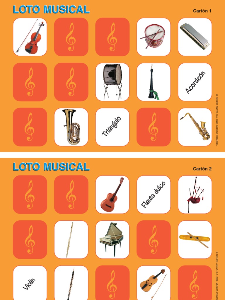 Loto Musical | PDF