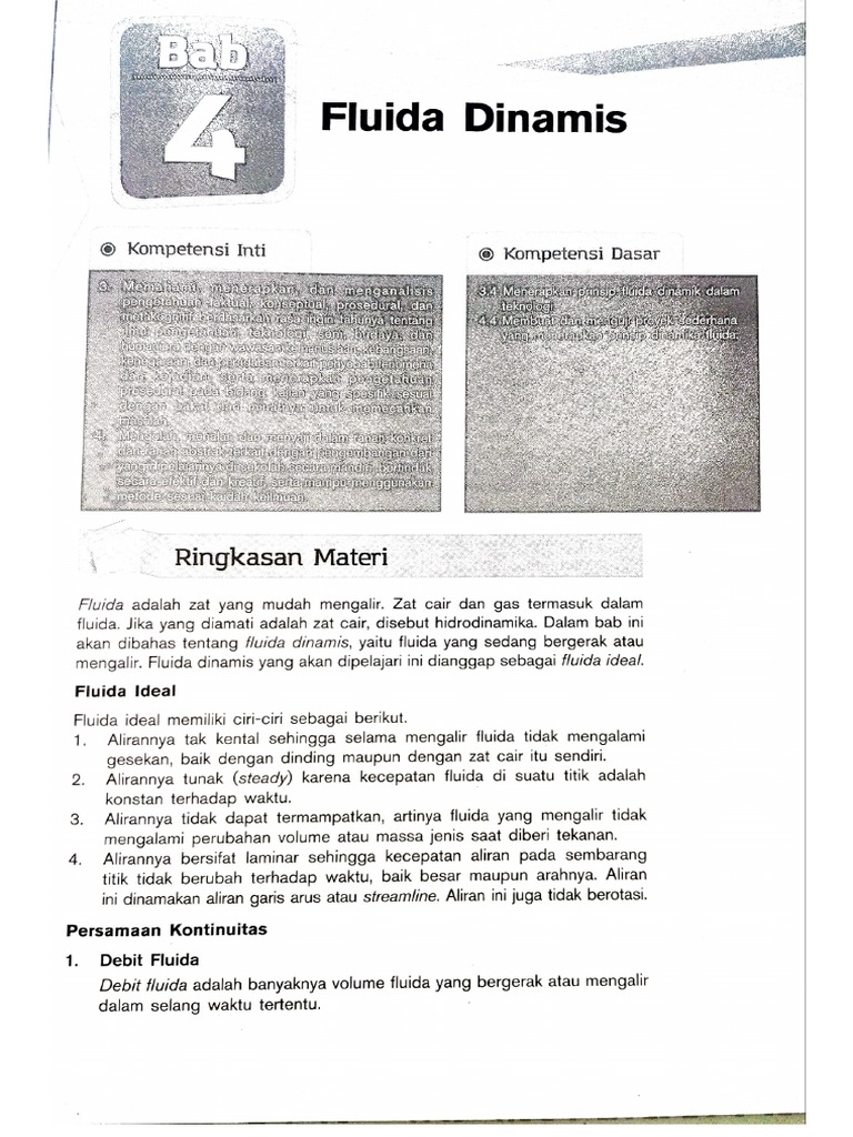 Fluida Dinamis | PDF
