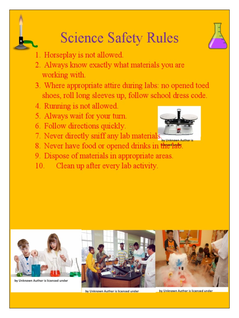 Stem434 - Science Safety Poster | PDF