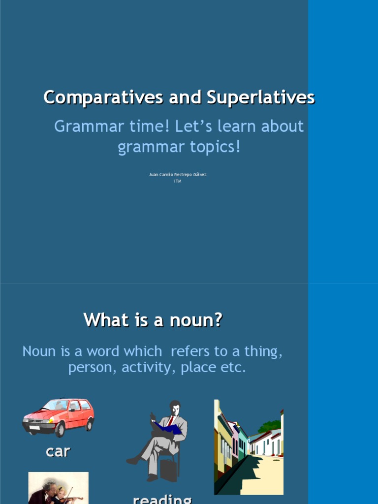 Comparatives and Superlatives | PDF | Adjective | Languages