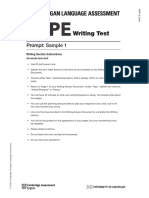 ECPE Writing Rating Scale Explained | PDF | Vocabulary | Cognition