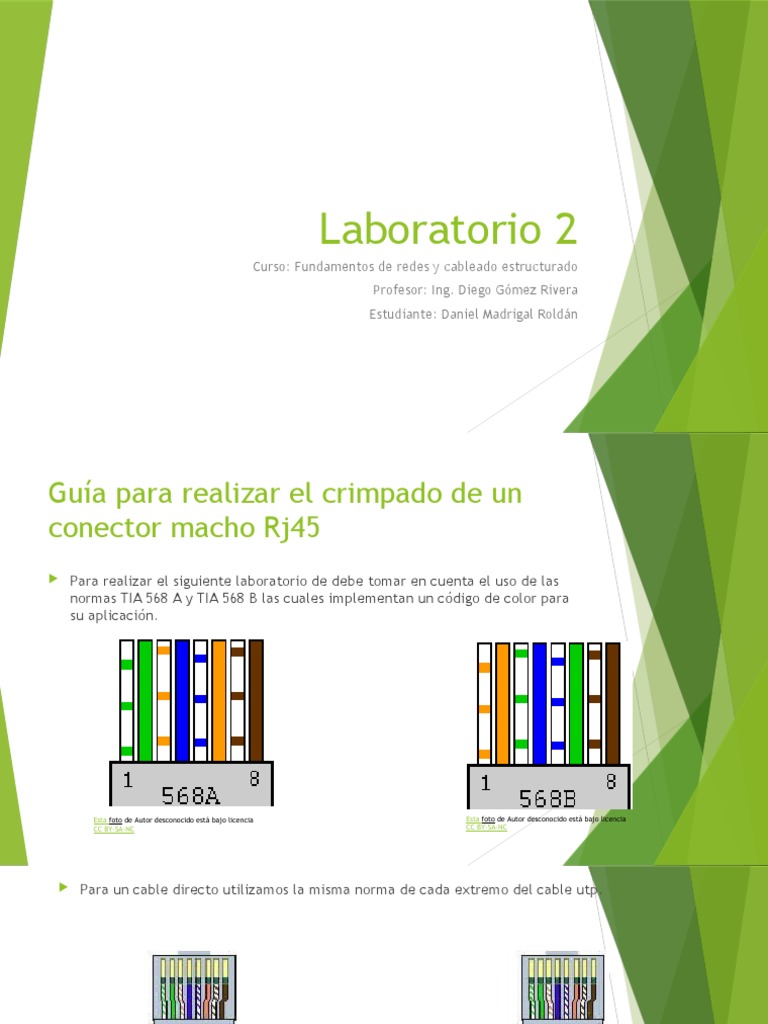 Crimpado Del Cable Utp | PDF | Ingenieria Eléctrica | Tecnología de ...