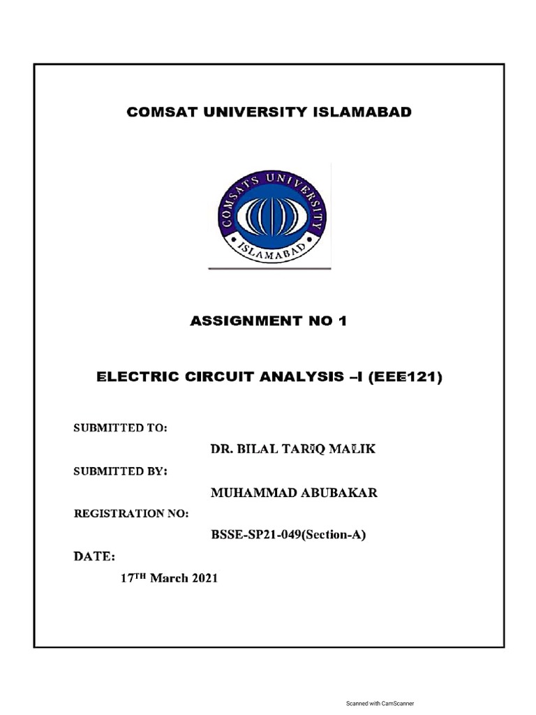 ECA Assignment | PDF
