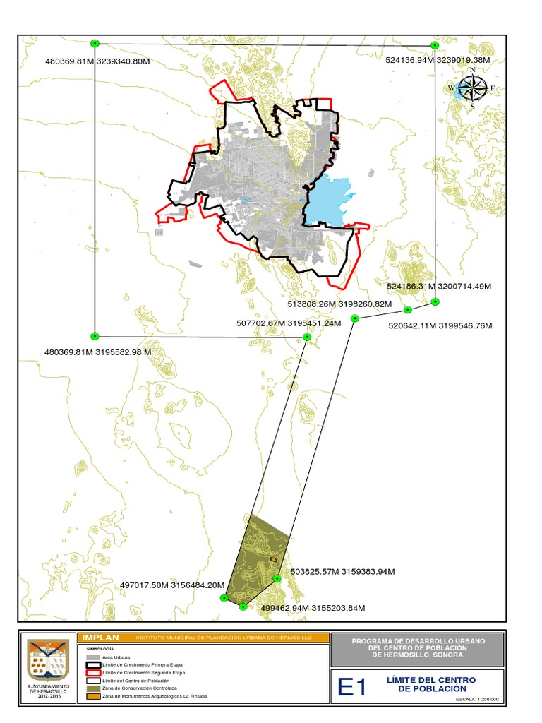 Mapa Hermosillo | PDF