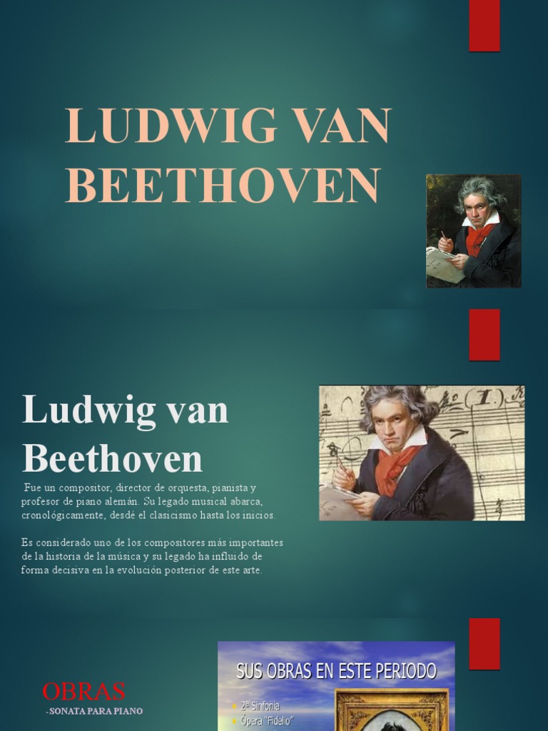 LUDWIG VAN BEETHOVEN Exposicion Camila Fea | PDF | Viajes | Arte