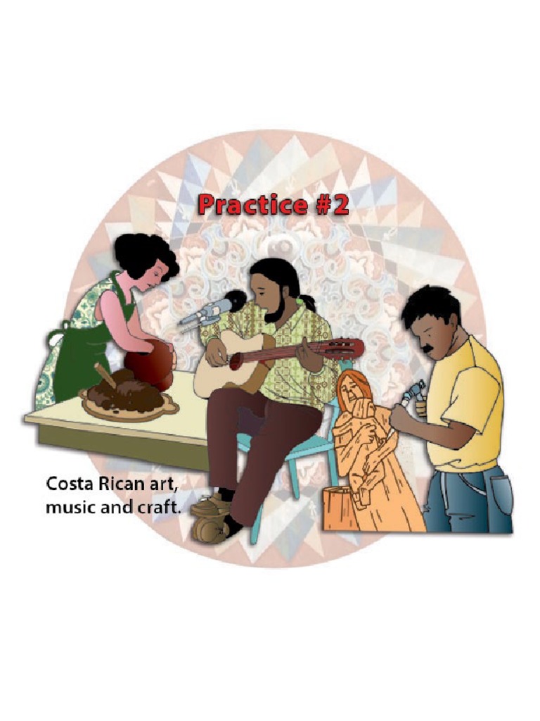 Practice 2 Costa Rican Art | PDF | Sculpture | Paintings