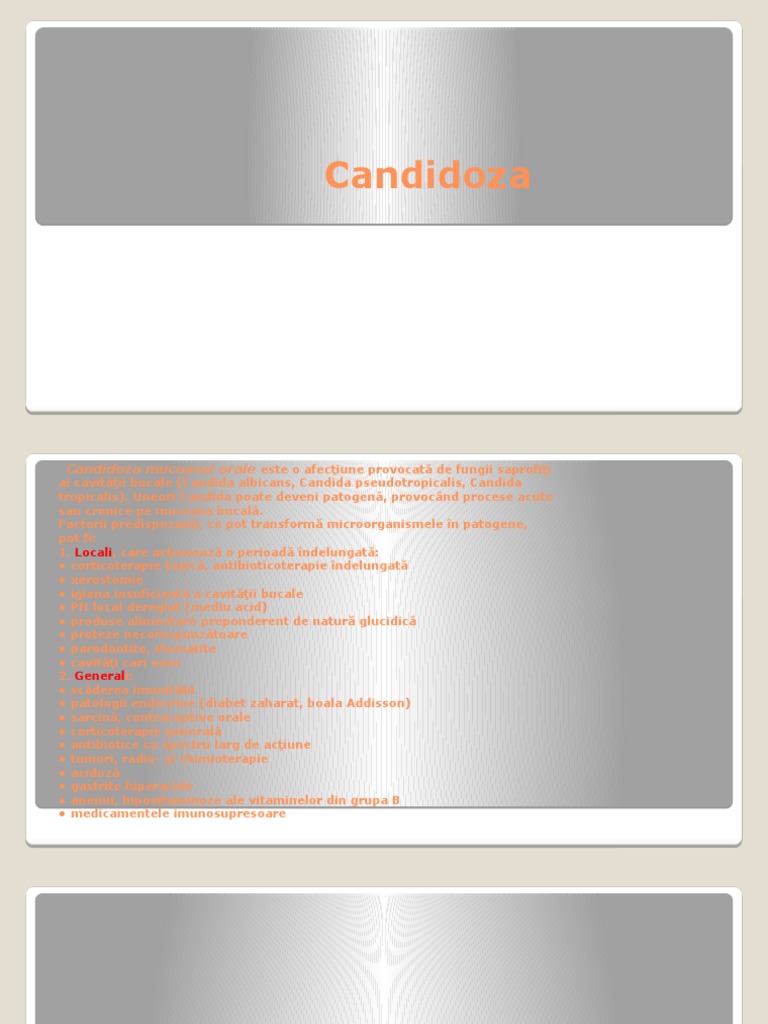 Candidoza | PDF
