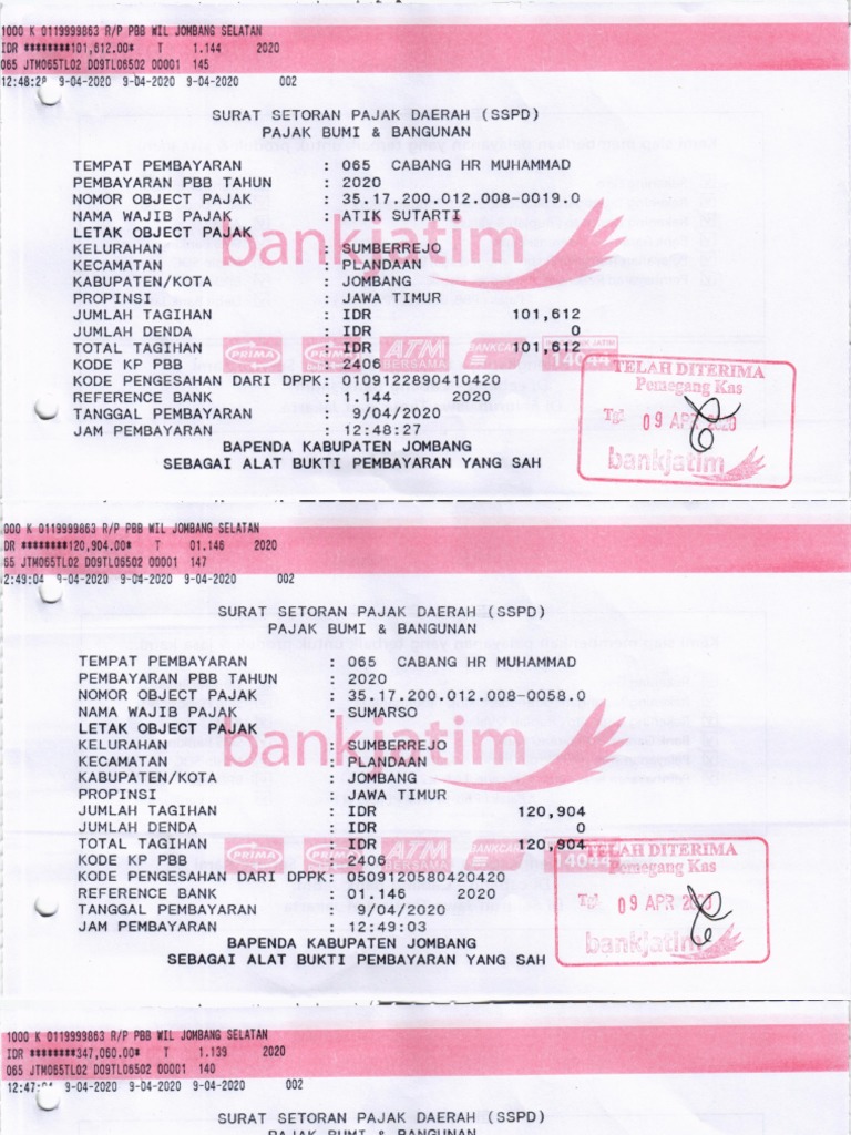 SSPD PBB - Jombang | PDF