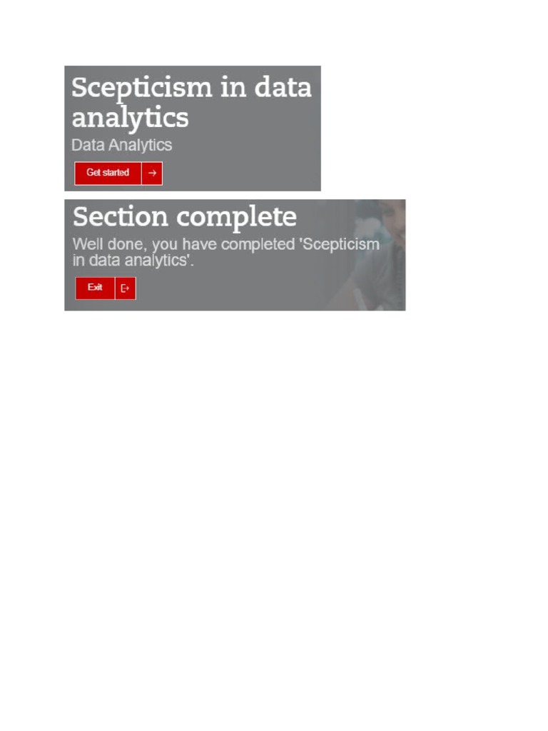 9.scepticism in Data Analytics | PDF
