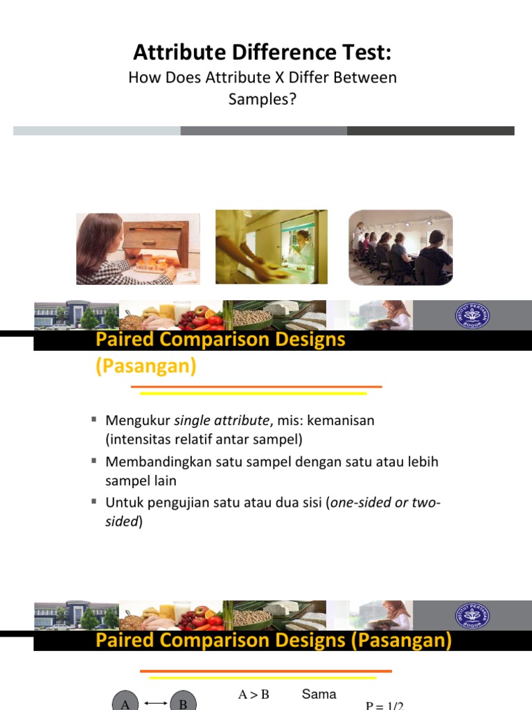 7 Attribute Difference Test (Autosaved) | PDF | Analysis Of Variance ...