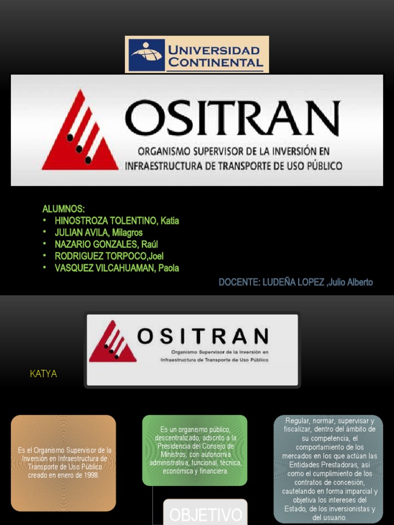 Ositran | PDF | Transporte | Business