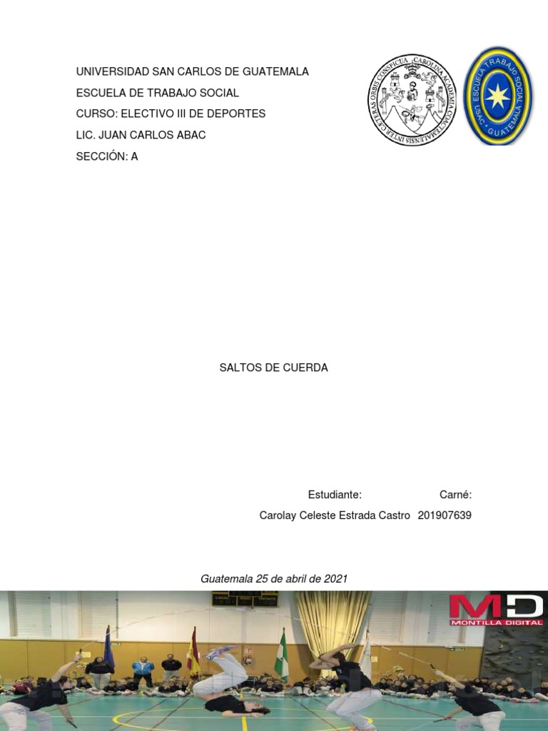 Salto de Cuerda | PDF | Cuerda | Deportes