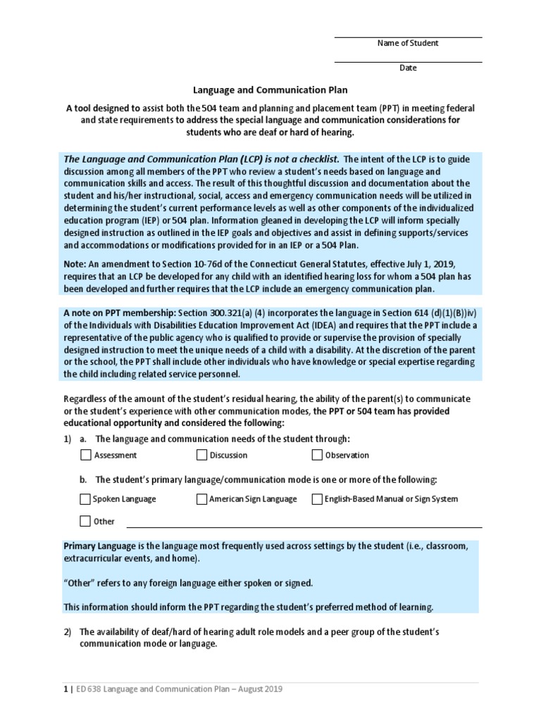 Providing Access and Promoting Communication: A Comprehensive Guide to ...