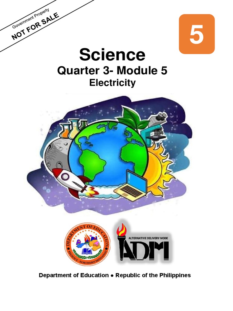 Science5 Q3 Mod5 Electricity Ver4 | PDF | Switch | Electric Current