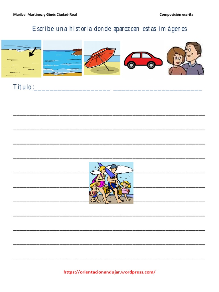 Cuenta Una Historia A Partir de Unas Imagenes 6 | PDF