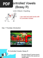 150-Bossy-R-Word-Lists-By-Syllable From | PDF