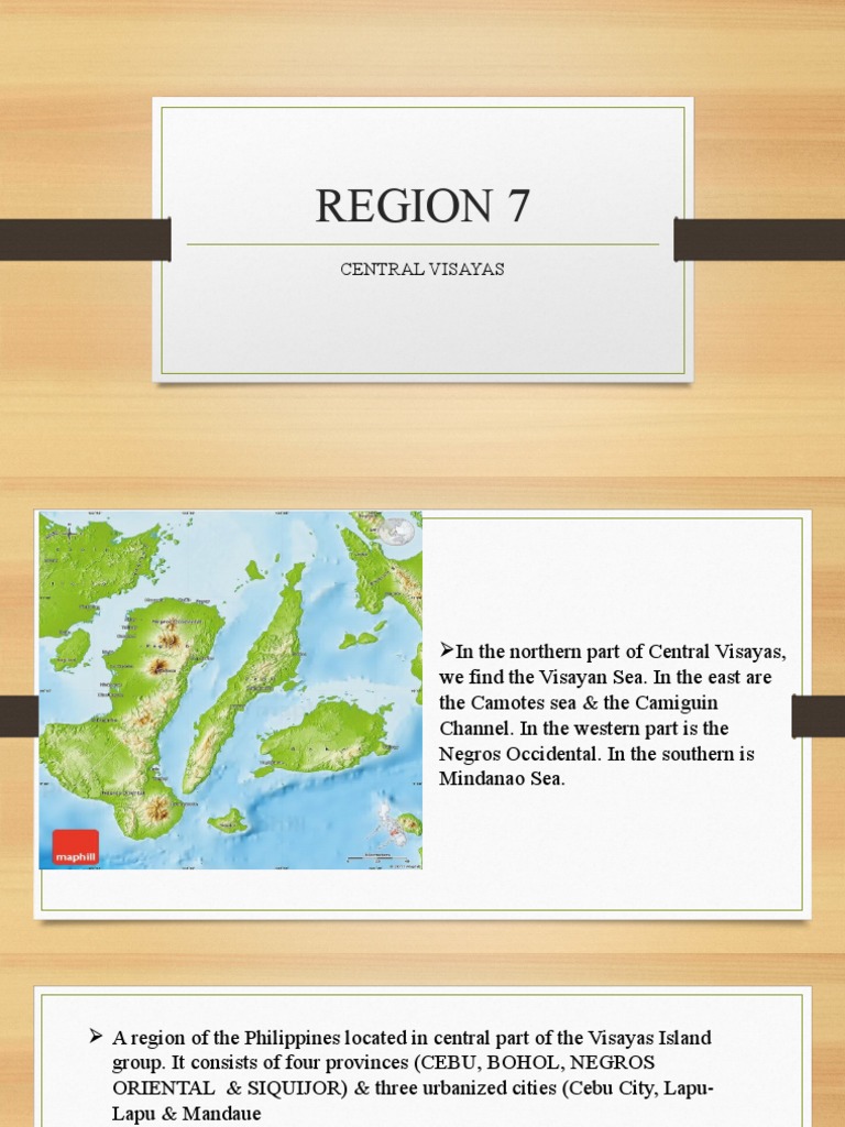 Region 7 Central Visayas | PDF | Cebu | Nature