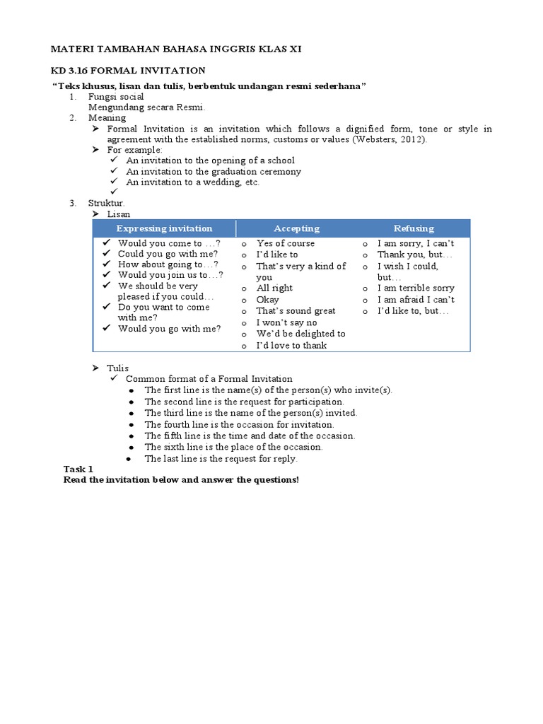 Materi Tambahan Bahasa Inggris Klas Xi | PDF | Verb | Morphology