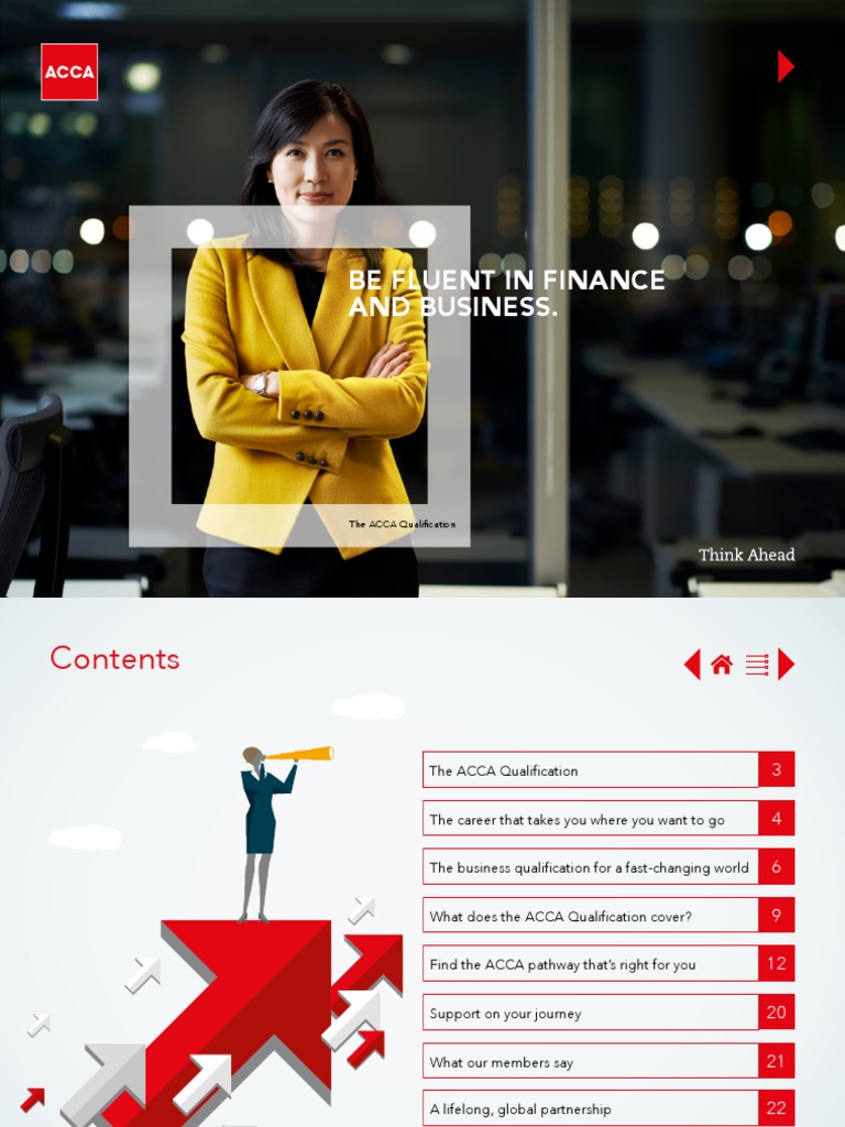 ACCA Qualification Global Brochure | PDF | Accounting | Audit