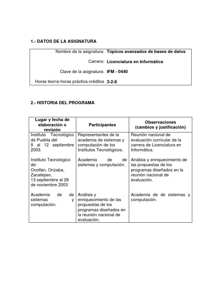 Topicos Avanzados de Bases de Datos - LI | PDF | Páginas del servidor ... Topicos Avanzados de Bases de Datos - LI | PDF | Páginas del servidor ...