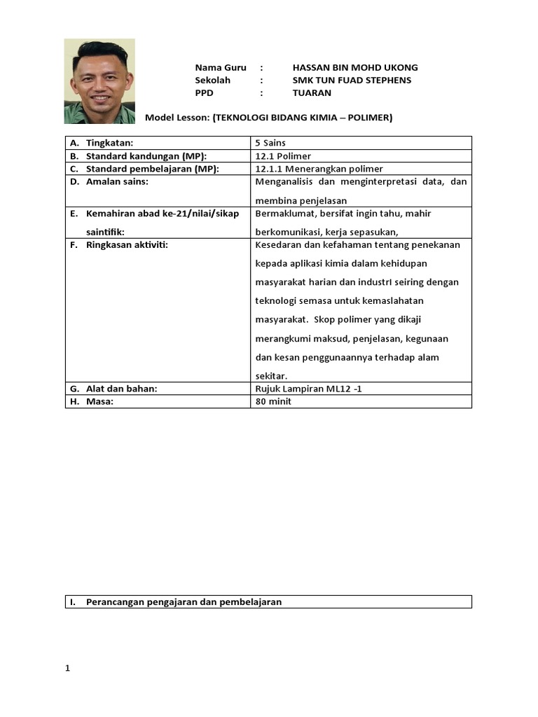 HASSAN UKONG RPH IBSE (Gmbar) | PDF
