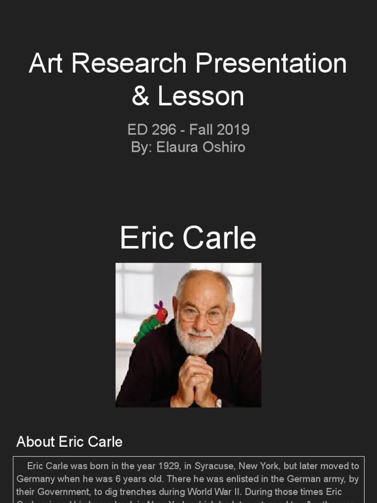 Art Research Presentation Lesson | PDF | Language Arts & Discipline | Art