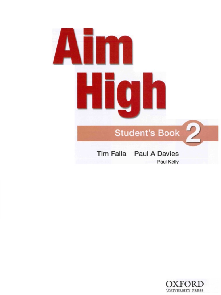 Aim High 2 Students Book | PDF