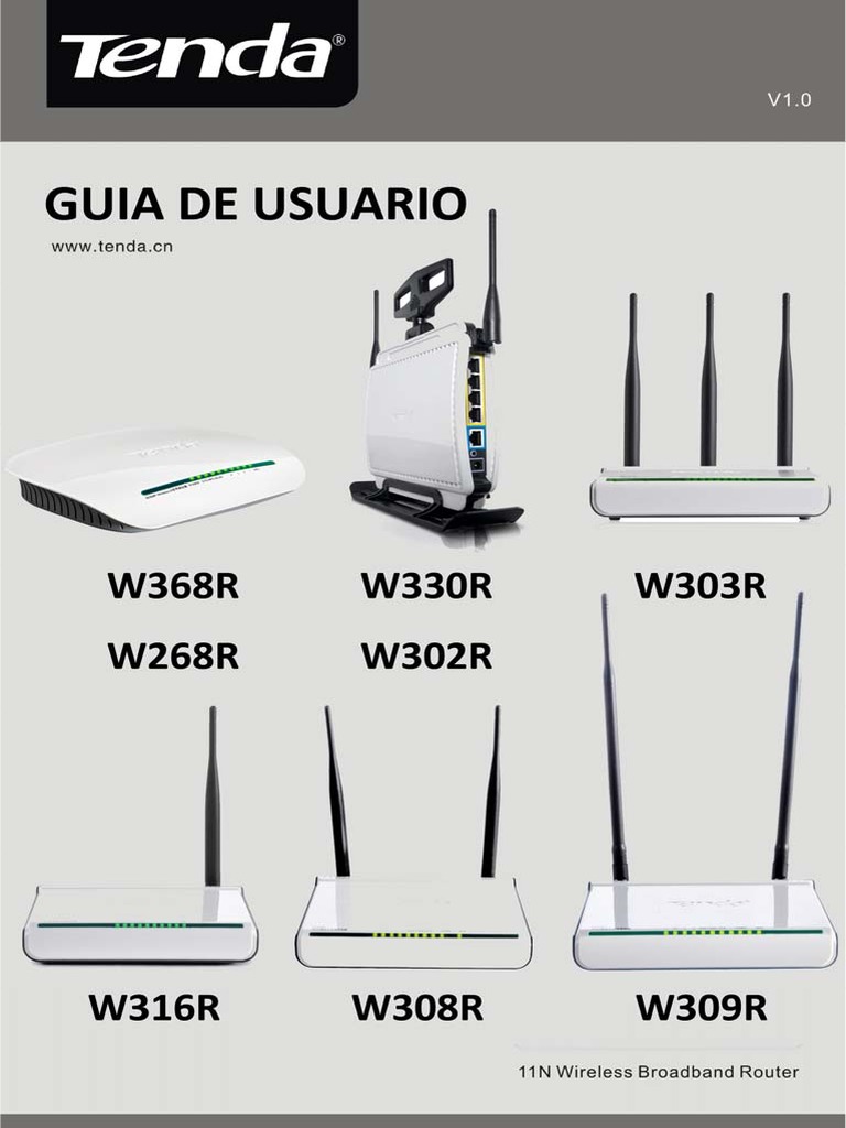 Router Tenda User Guide - Spanish | PDF | Dirección IP | Enrutador ...