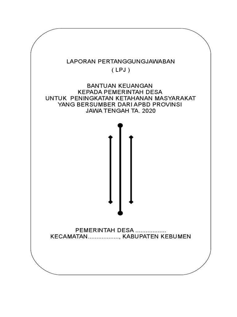 Format SPJ Banprov 2020 | PDF | Bisnis
