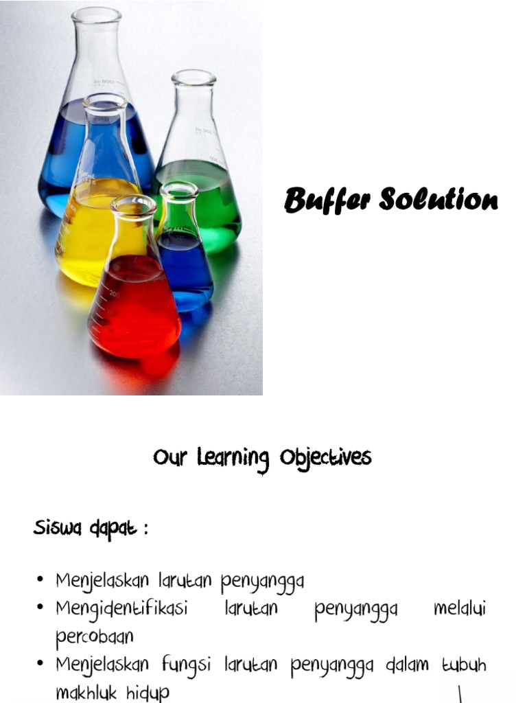 Larutan Penyangga Buffer | PDF